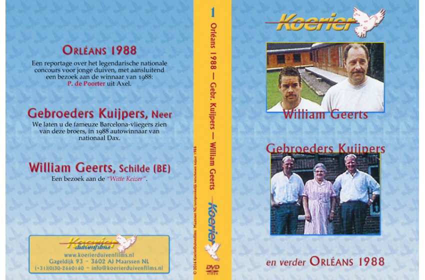 Koerier 001: Orléans 1988 – Gebroeders Kuijpers – William Geerts – De ...